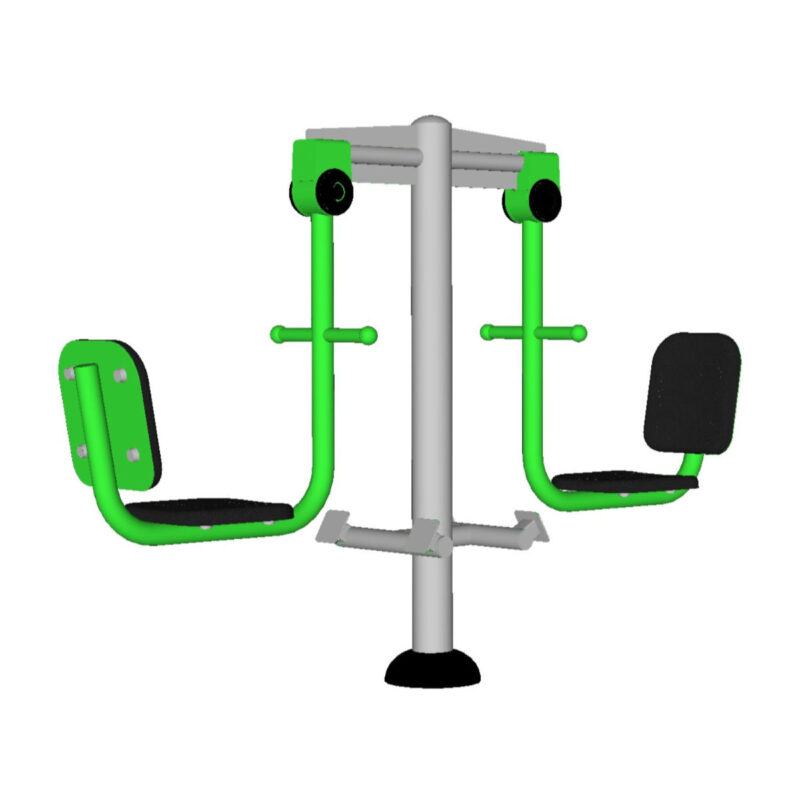 2-Person Leg Press - Kids Outdoor Fitness Equipment